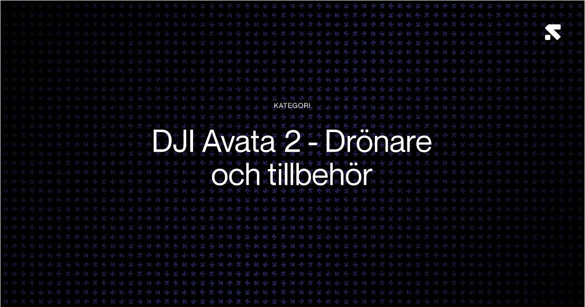 DJI Avata 2 - Drönare och tillbehör